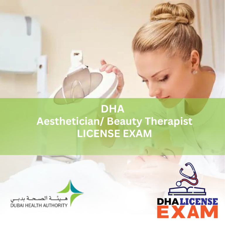 LICENSING FOR DHA AESTHETICIAN/BEAUTY THERAPIST- DHA LICENSE EXAMS 2025